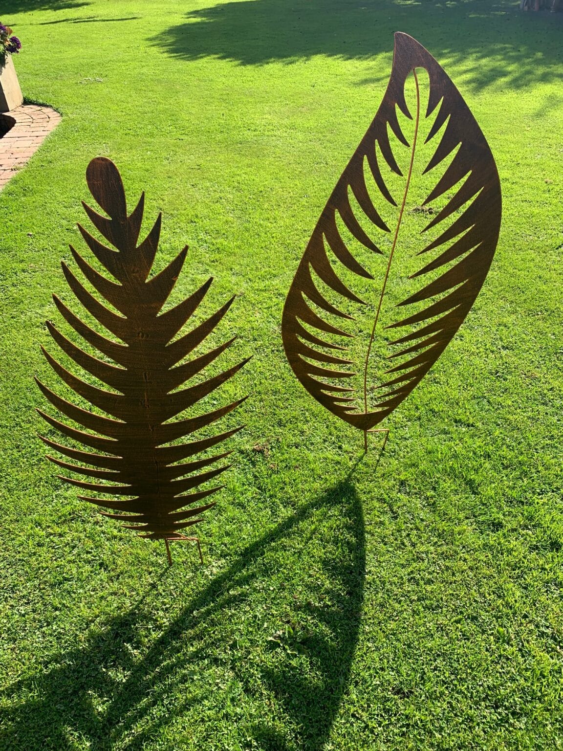 steel garden ornaments