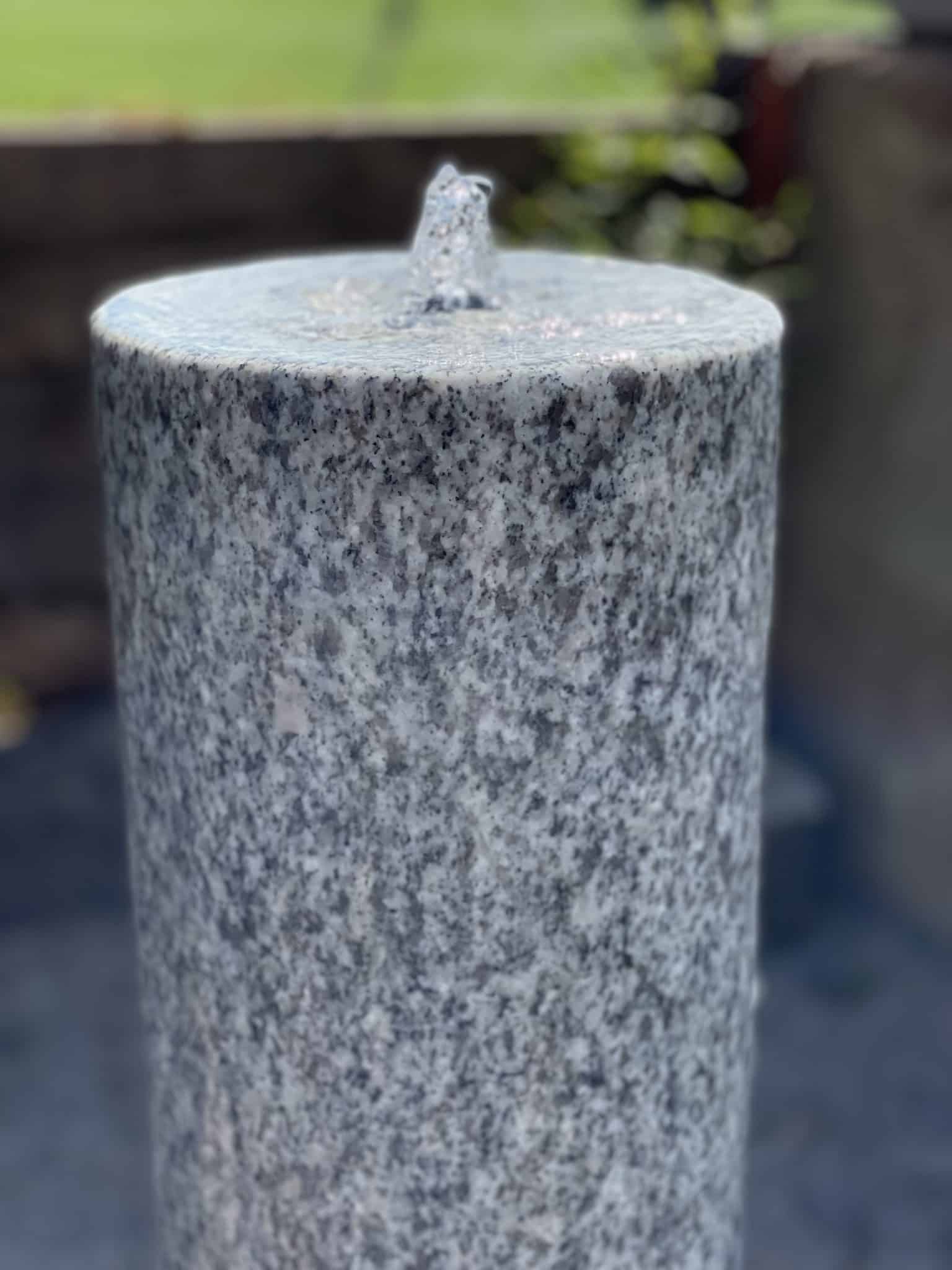 Granite Round Column 90cm high - Ornamental Classics